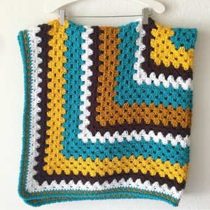 College Bound: Collegiate Throw [Crochet Pattern] – Kountingsheep